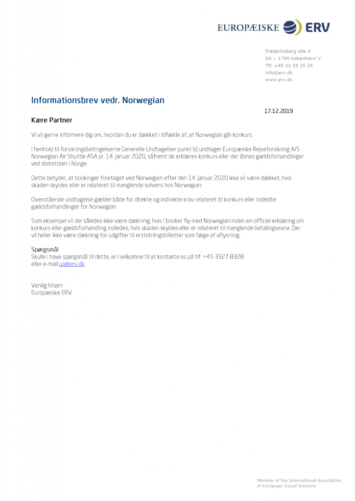 Grams luftfartsblogg: Europeiske, Norwegian og Danmark - Check-In