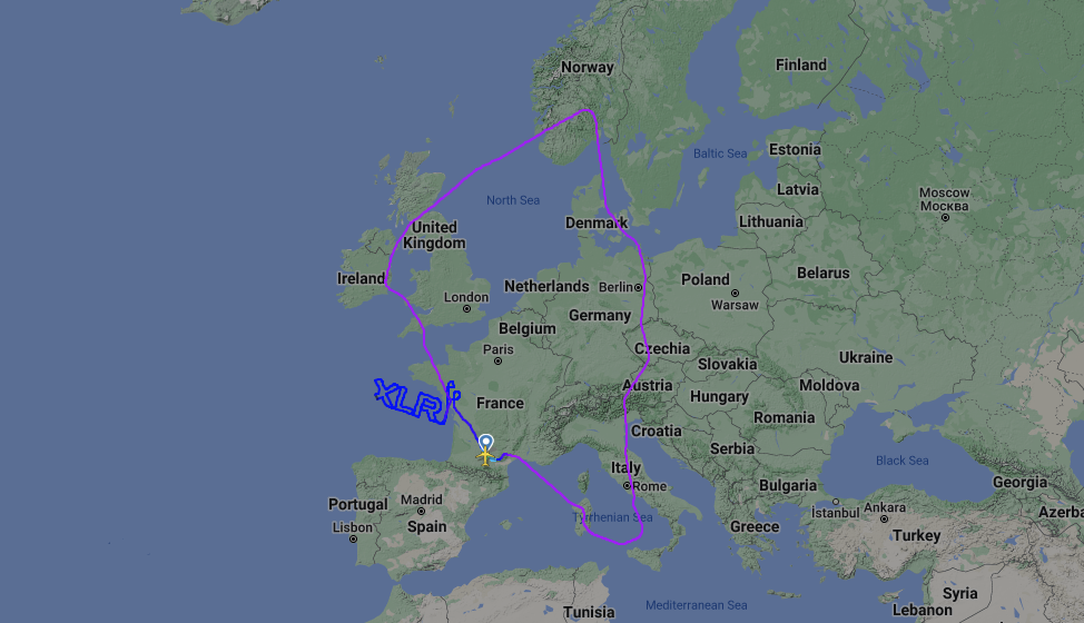 Airbus A321XLR-testflyvning over Danmark - CHECK-IN.DK